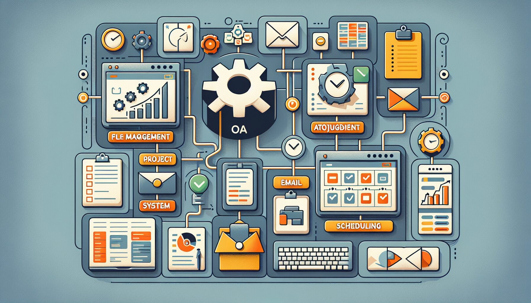 oa自动化办公系统板块 • Worktile社区